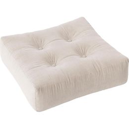 Karup Design Pouf &raquo;More Pouf&laquo; beige Stoff