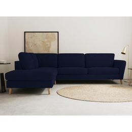Home Affaire Ecksofa »MARSEILLE 278/202 cm, L-Form, Ottom. rechts/links, verschiedene Bezüge« Massivholzbeine Eiche, Landhausstil,...