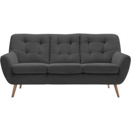 exxpo - SOFA FASHION 3-Sitzer »Scandi, bequem, aufwendige Rückenpolsterung für mehr Sitzkomfort« aktuelle Farben in hochwertigen Bezugsqualitäten,...
