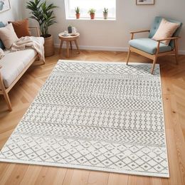 LIVABLISS Teppich »NICE« rechteckig 11 mm Höhe grau Obermaterial: 100% Polyester B : 120 cm 1 Stk.