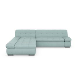 DOMO collection Ecksofa »Mona L-Form« wahlweise mit Bettfunktion mint