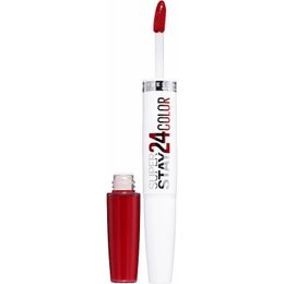 Maybelline NEW YORK Lippenstift »Superstay 24H Super Impact« mit natürlichen Inhaltstoffen 573 Eternal Cherry 0 Lippenpflege von Maybelline New York