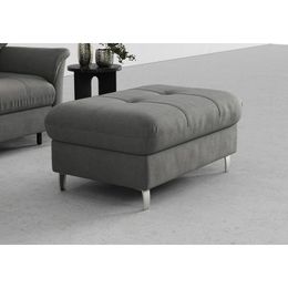 Sit & More sit&more Hocker &raquo;Marano&laquo; mit Stauraum grau 98% Polyester, 2% Polyamid