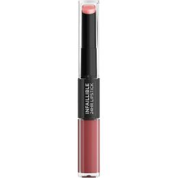 L'ORÉAL PARIS Lippenstift »Infaillible 2-Step« mit natürlichen Inhaltstoffen 806 INFINITE INTIMACY Lippenpflege von L'Oréal Paris