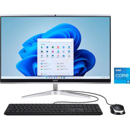 Acer All-in-One PC »Aspire C24-1650« silberfarben Microsoft Windows 11 Home (64 Bit): Aktuelles Betriebssystem mit vielen Features.