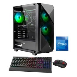 Hyrican Gaming-PC »Striker 6802« DDR5, PCIe SSD Gen4, Windows 11 schwarz Microsoft Windows 11 Home (64 Bit): Modernes Betriebssystem für Gaming und...