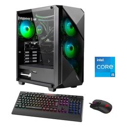 Hyrican Gaming-PC »Striker 7143« DDR5, Windows 11 schwarz Microsoft Windows 11 Home (64 Bit): Zuverlässiges und benutzerfreundliches Betriebssystem.