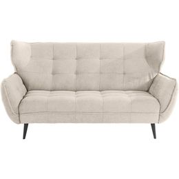 LEONIQUE 2-Sitzer &raquo;Ariana&laquo; Big-Sofa bzw. stylischer Hochlehner beige 90% Polyester 10% Polyamid