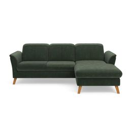 Sit & More SIT&MORE Ecksofa »Romero L-Form« wahlweise mit oder ohne Relax-Funktion, Bettfunktion, Bettkasten jungle