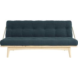 Karup Design Schlafsofa »Folk« aus massiven Kiefernholz, inkl. Futonmatratze Hellblau