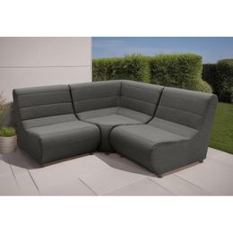 DOMO collection Sofa-Eckelement »Soleil, pflegeleichter und wetterfester Bezug« Outdoor, besonderes Design und Formgebung, individuell erweiterbar...