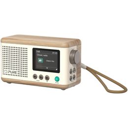 pure Digitalradio (DAB+) »Classic Mini« (Bluetooth Digitalradio (DAB+) UKW mit RDS 5 W) Cotton White Automatische Sendersuche, Sleep-Timer,...
