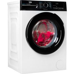 Beko Waschmaschine »BM3WFU4841W« 8 kg 1400 U/min Waschen mit EnergySpin: Bis zu 35 % Energie sparen – nicht nur in Eco weiß SteamCureTM Programm:...