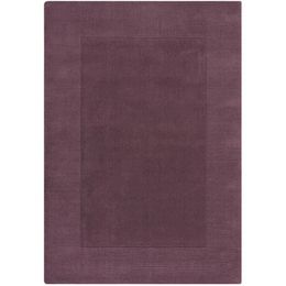 FLAIR RUGS Wollteppich &raquo;Tuscany&laquo; rechteckig 8 mm H&ouml;he Lila Obermaterial: 100% Wolle B : 200 cm 1 Stk.