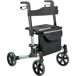 Bischof Rollator 2-fach faltbar, SGS geprüfte Sicherheit schwarz