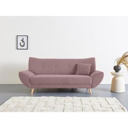 Home Affaire 3-Sitzer »Basta« rosa
