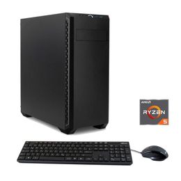 Hyrican PC »Multimedia-PC 6935« Windows 11 schwarz WLAN AC, 1x PS/2, 4x USB 3.2 Gen1, 2x USB 2.0, 1x RJ-45 port, 3x Audio
