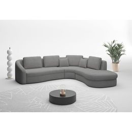Sit & More SIT&MORE Ecksofa »Jazz L-Form« In weiteren Größen erhältlich grey