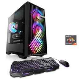 CSL Gaming-PC »Levita V28350« schwarz Inkl. Maus, Tastatur, WLAN 300 MBit/s