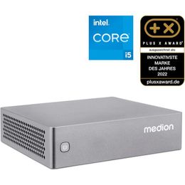 Medion Mini-PC »S06 (MD35300)« grau USB 2.0, USB 3.2, 1x HDMI