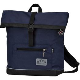 Hartan Wickelrucksack »Space bag - Casual Collection« mit Thermofach; Made in Germany saphir