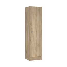 Inosign Dreht&uuml;renschrank &raquo;Focus, Kleiderschrank, Stauraum&laquo; 1 T&uuml;r, 4 Einlegeb&ouml;den, schmal, vielseitig einsetzbar, Breite 49 cm braun