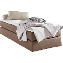 Collection AB Boxspringbett inklusive Topper braun