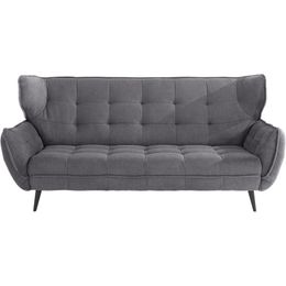 LEONIQUE 3-Sitzer »Ariana« Big-Sofa bzw. stylischer Hochlehner stone 0