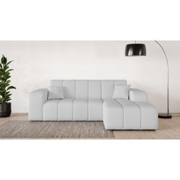 Inosign Ecksofa »CASSY L-Form, Schlafsofa mit Bettkasten, Maße B/T/H: 245/165/88 cm« mit 2 Rückenkissen, Recamiere rechts oder links bestellbar...