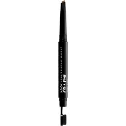 NYX Augenbrauen-Stift »Professional Makeup Fill & Fluff Eyebrow Pomade Pencil« mit dichter Härchenbürste taupe Make-Up von L'Oréal Paris