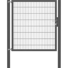 Alberts Zauneinzelt&uuml;r &raquo;Flexo Plus&laquo; anthrazit, verschiedene Abmessungen anthrazit