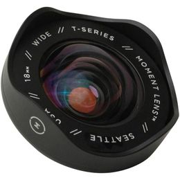 MOMENT Objektiv »Wide 18mm Lens - T-Series« schwarz Bildwinkel: 48 Grad