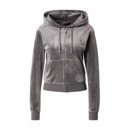Juicy Couture Zip-Up Hoodie 'Robertson' female Grey size XXS