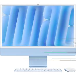 Apple iMac »iMac 24" CTO« blau 2x Thunderbolt, Kopfhöreranschluss