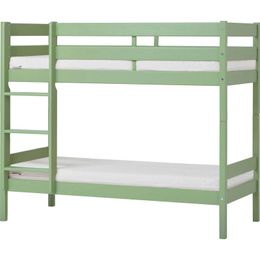 Hoppekids Etagenbett »ECO Comfort Kinderbett 90x200 oder 70x160 aus Massivholz in 4 Farben« TÜV, FSC und Nordisches Umweltzeichen – wahlweise mit...