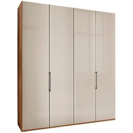 Wiemann Dreht&uuml;renschrank &raquo;Monaco, Made in Germany, edle Glasfront, in verschiedenen Farben,&laquo; hochwertige Beschl&auml;gen inkl. D&auml;mpfung braun Floatglas, 