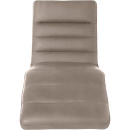 W.Schillig Relaxliege &raquo;daily dreams&laquo; Funktionsliege wahlweise mit Motor, Gestell matt, Breite 75 cm braun Longlife Xtra-Leder Z59: Glattleder mit 