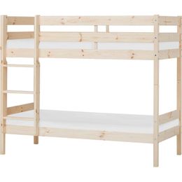 Hoppekids Etagenbett »ECO Comfort Kinderbett 90x200 oder 70x160 aus Massivholz in 4 Farben« TÜV, FSC und Nordisches Umweltzeichen – wahlweise mit...