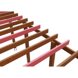 Skan Holz SKANHOLZ Carport-St&uuml;tzelement &raquo;Schneelasterh&ouml;hung&laquo; Nussbaum