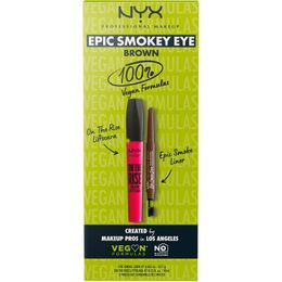 NYX Schmink-Set »Professional Makeup Epic Smokey Eye Makeup-Set« mit vielseitigen Kombinationsmöglichkeiten braun Make-Up-Set von NYX