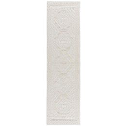FLAIR RUGS Teppich »Jaipur« rechteckig 8 mm Höhe creme Obermaterial: 70% Polypropylen, 30% Polyester B : 60 cm 1 Stk.