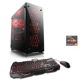CSL Gaming-PC &raquo;Sprint V26110&laquo; schwarz Microsoft Windows 11 Home (64 Bit): Zuverl&auml;ssiges und benutzerfreundliches Betriebssystem.