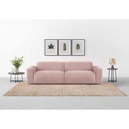 Trendmanufaktur Big-Sofa »Braga, mit hochwertigem Kaltschaum, Megasofa, in Cord erhältlich« modernes Big-Sofa, Couch mit hohem Sitzkomfort,...