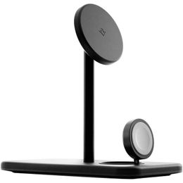 Twelve South Ladestation »HiRise 3 Deluxe 3-in-1 Qi2« schwarz Verfügt über zwei magnetische Qi2-Ladefläche für Smartphones und AirPods, je mit...