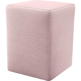 LOOKS by Wolfgang Joop Hocker &raquo;LOOKS XX&laquo; kubische Form, ideal als Fu&szlig;ablage rosa 100% Polyester