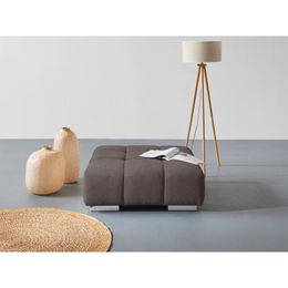 COTTA Hocker &raquo;Orion&laquo; grau 100% Polyester