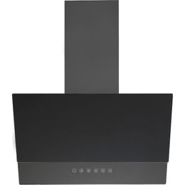 respekta Kopffreihaube &raquo;CH 66060 BSGA&laquo; 90 cm, 3 Leistungsstufen, LED-Beleuchtung, Ab- und Umluftf&auml;hig schwarz Schr&auml;ge Bauform f&uuml;r mehr Kopffreiheit