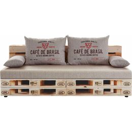 exxpo - SOFA FASHION Schlafsofa »Extravagantes Sofa für Individualisten mit Bettfunktion und Bettkasten« in außergewöhnlichen Bezugsvarianten,...