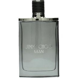 Jimmy Choo Eau de Toilette »Man« Fruchtiger Duft mit Mandarine, Rosengeranie, Ananasblatt und Pfeffer. grau Herrenduft