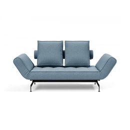 INNOVATION LIVING 3-Sitzer »Ghia Schlafsofa« eine große Liegefläche mit geringer Stellfläche, beidseitig abklappbar Hellblau